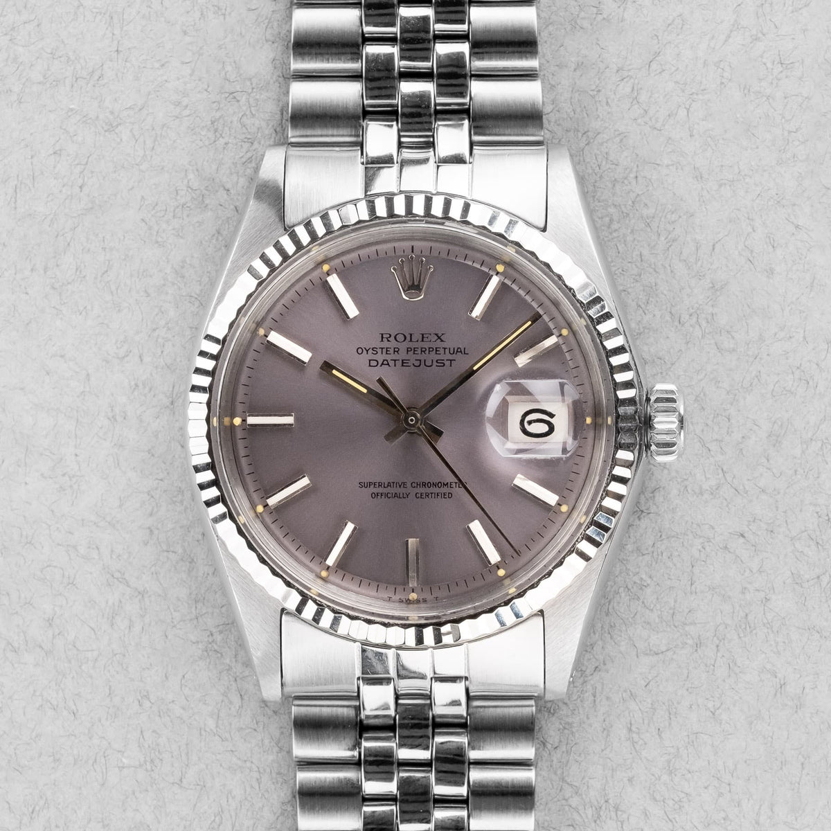 Rare and Fascinating 1970 Rolex Datejust 1601 with “Lavender” Dial ...