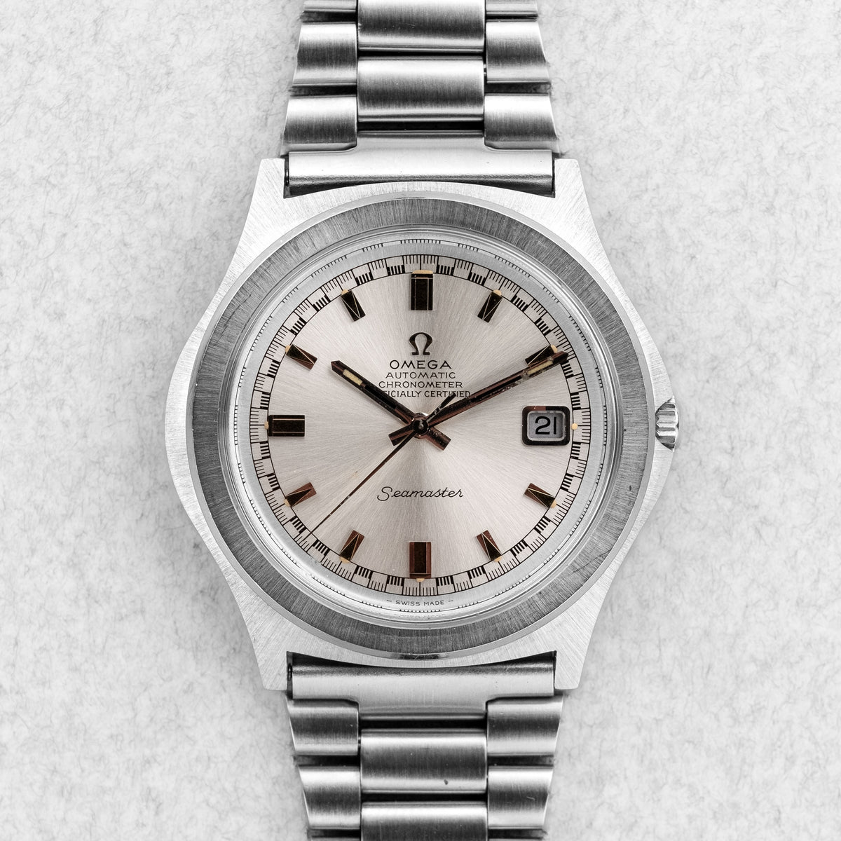 Rare 1970 Omega Seamaster “Jumbo” Chronometer Ref. 168.050 – Perfect C ...