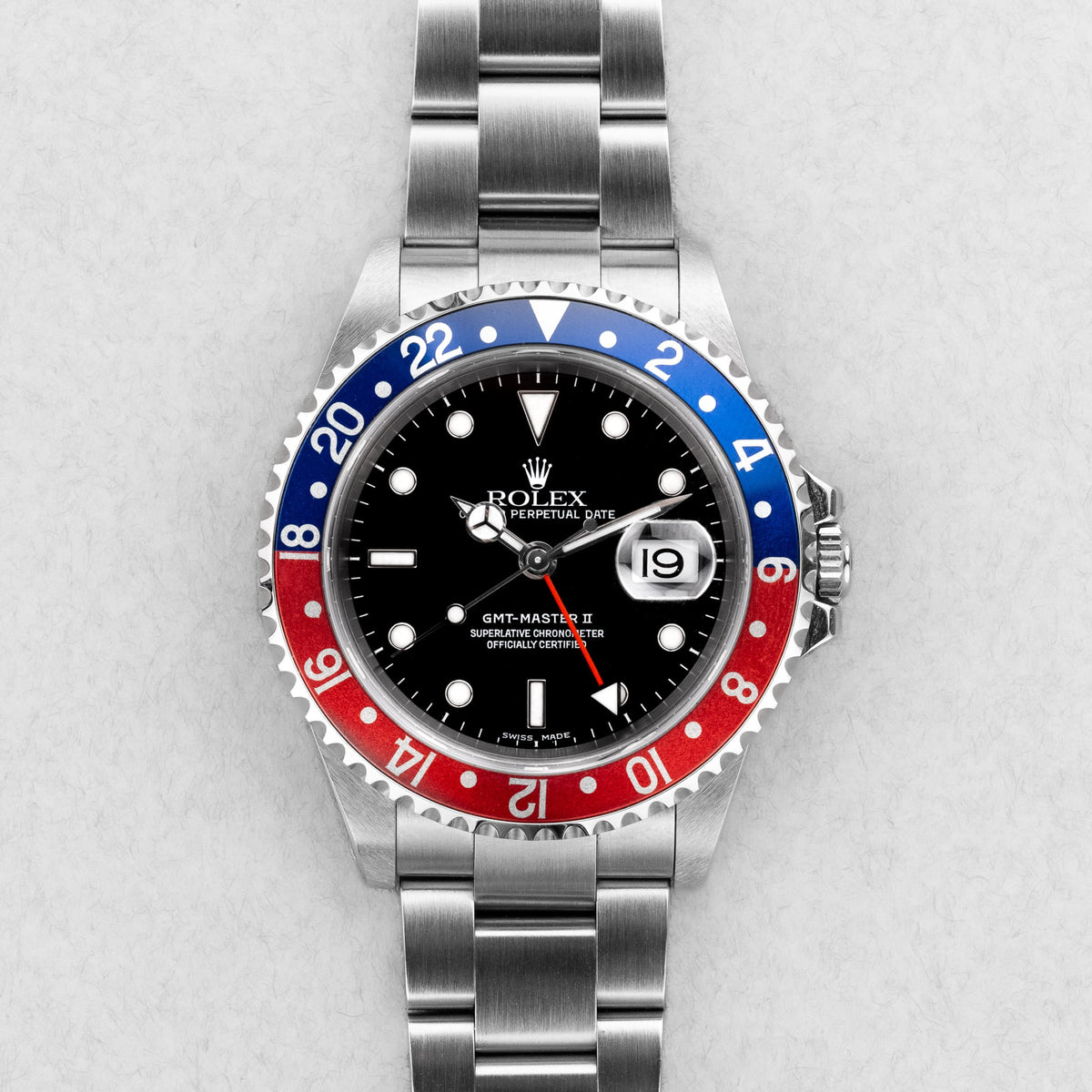 Rolex GMT-Master II réf. 16710 « Pepsi » de 2000-2001 – Parfaite et Fu ...