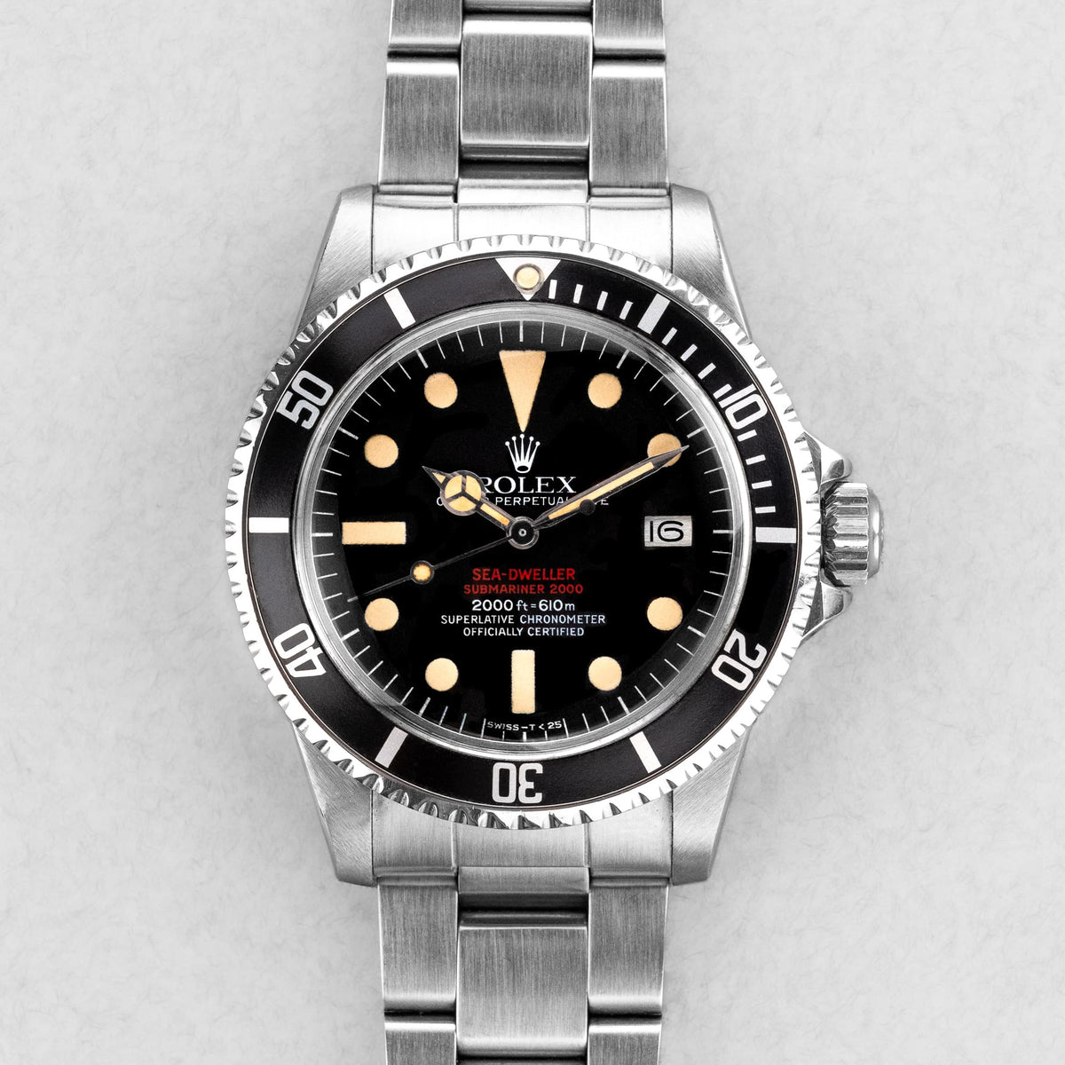 Superb 1975 Rolex “Double Red” Sea-Dweller Ref. 1665 – Mark IV Dial ...